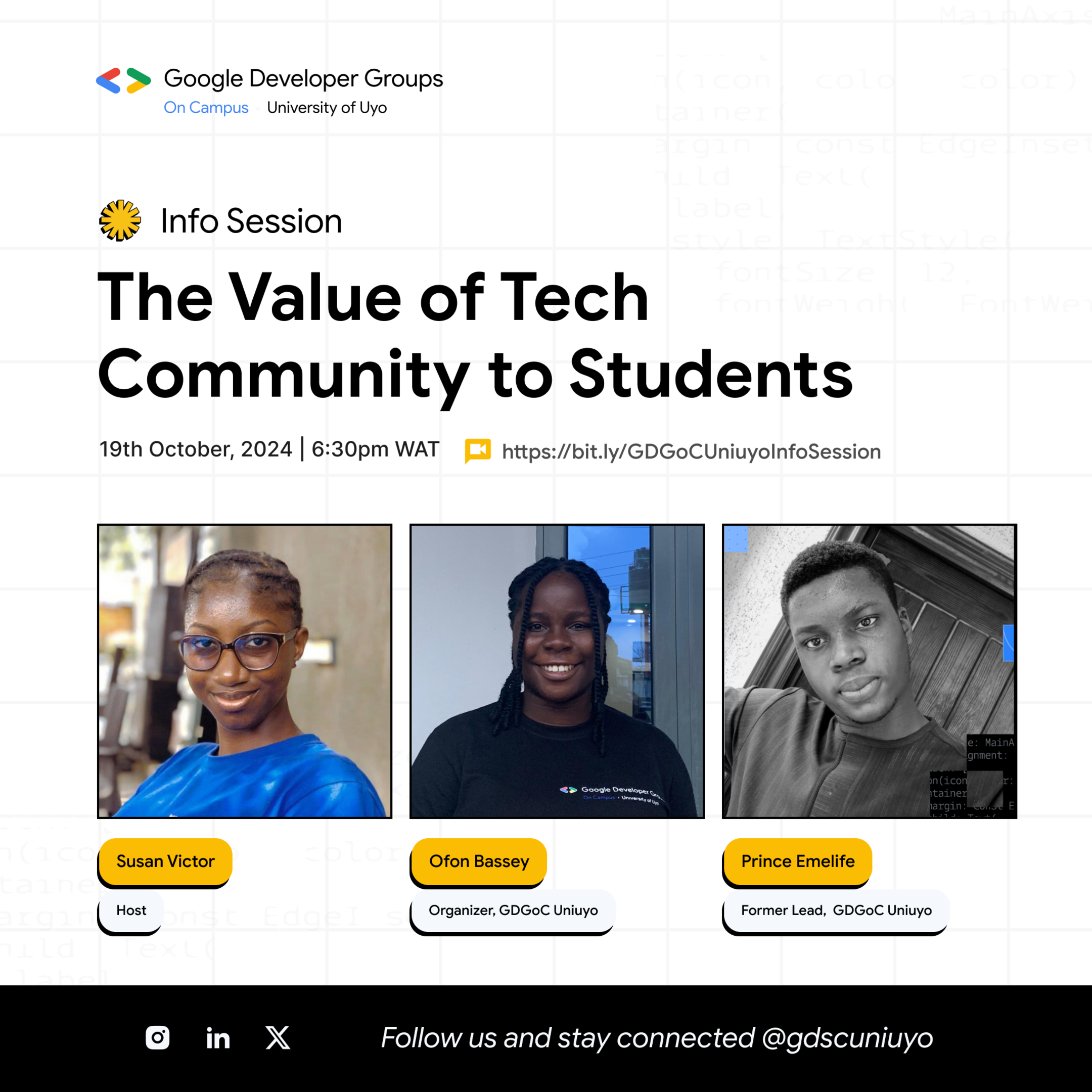 See The Value of Tech Community to Students at Google Developer Groups ...